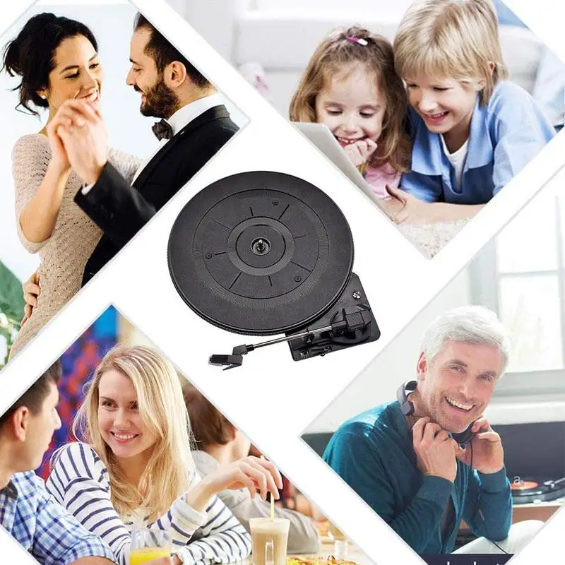 Generic 280mm Turntable Automatic Arm Return Record Player Turntable ...