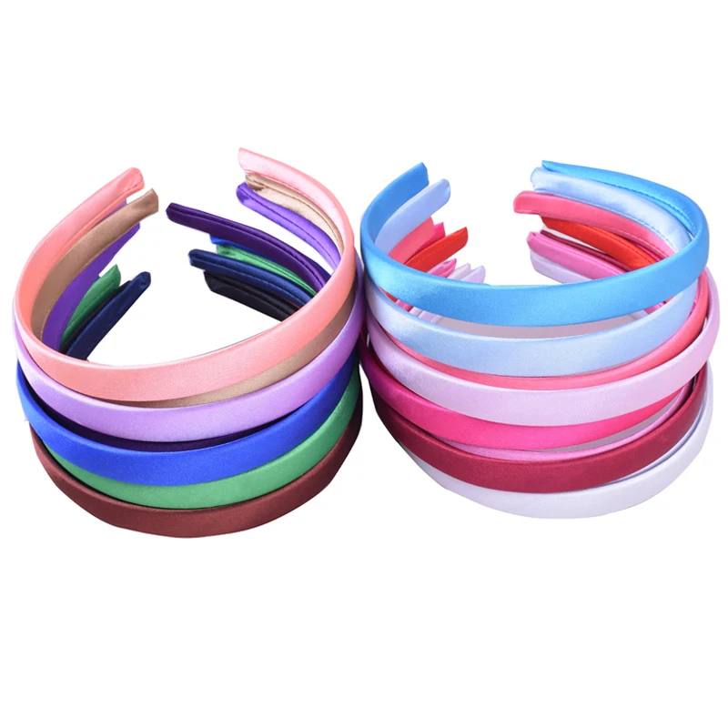 5pcs-Lot-Satin-Covered-Headband-Ribbon-For-Girls-Hairbands-Women-Resin ...