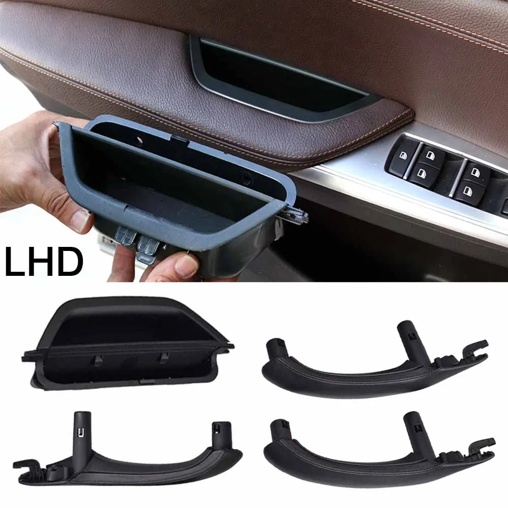 Car Inner Door Interior Door Handle Pull ABS Trim For BMW X3 X4 F25 F26 ...