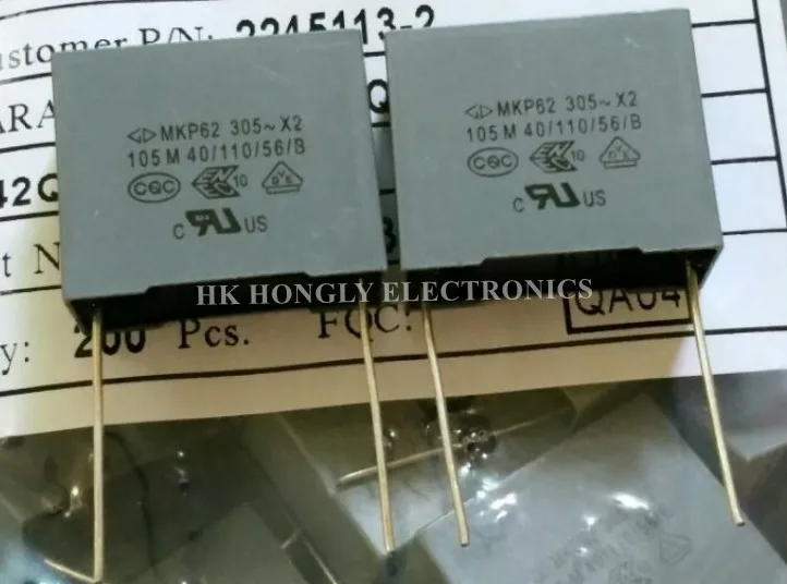 10PCS MKP62 305V X2 334K 474K 564K 105M 105K 155M 225M 225K 335M 395M 0.82UF 1.0UF 1.5UF 2.2UF P ...