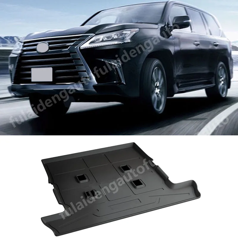 For Lexus Lx570 2016-2019 All Weather Car Pad Cargo Tpo Mat Rear Trunk ...