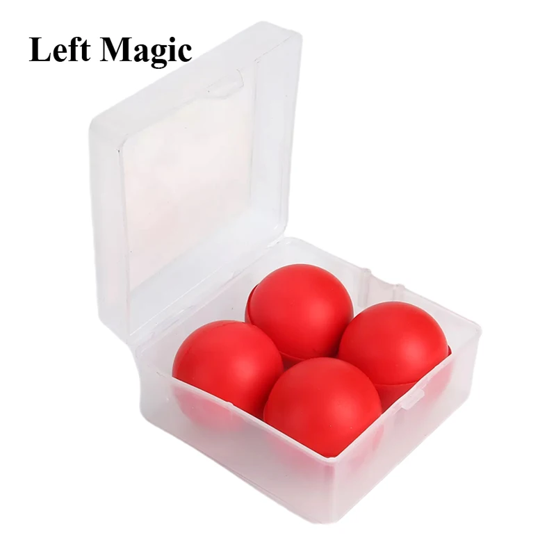 Red-Multiplying-Billiard-Balls-Soft-Dia-4-2cm-Magic-Tricks-One-to-Four ...
