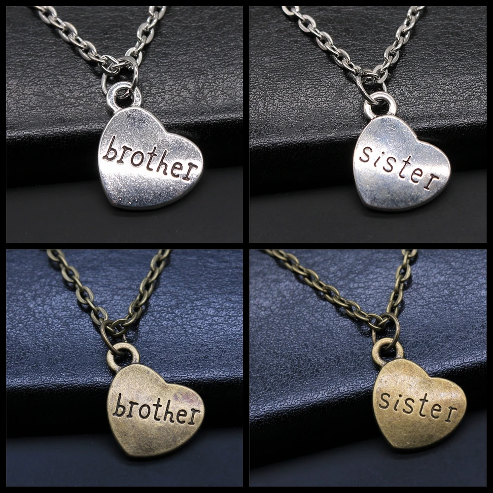 Brother-Sister-Heart-Pendant-Necklace-Double-Sided-Sister-Brother ...