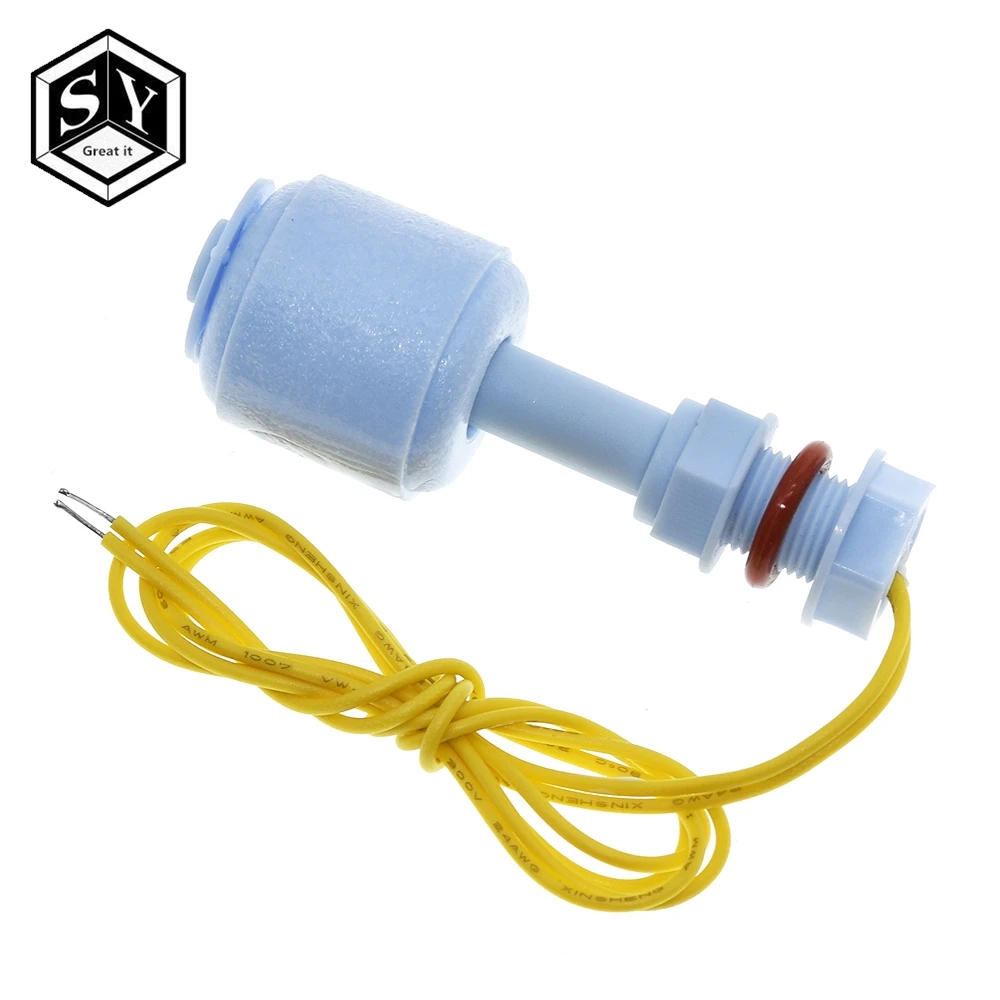 1pcs 52mm PP Liquid Water Level Sensor Horizontal Float Switch Down