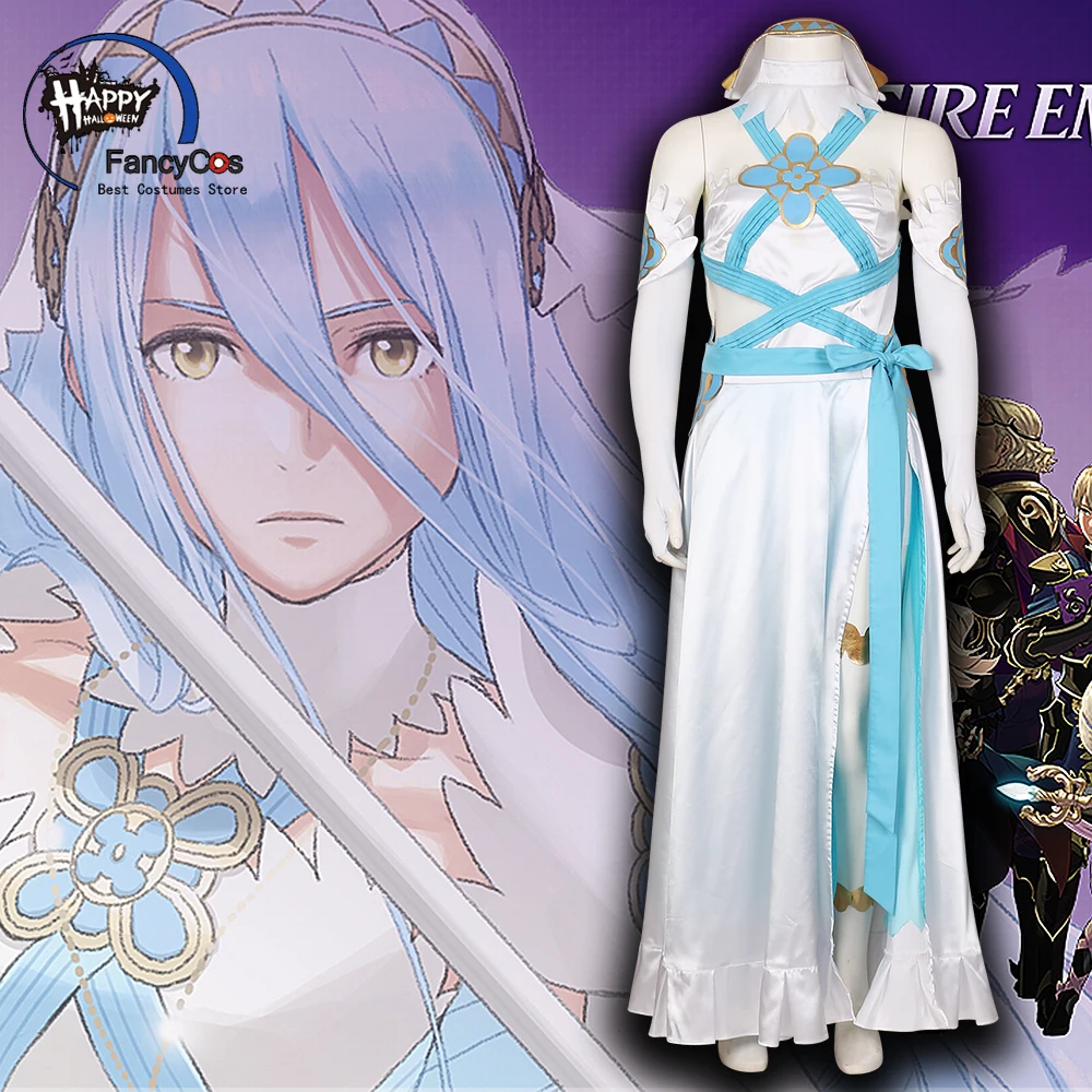 Game Fire Emblem Fates Azura Dress Cosplay Women Costumes Halloween ...