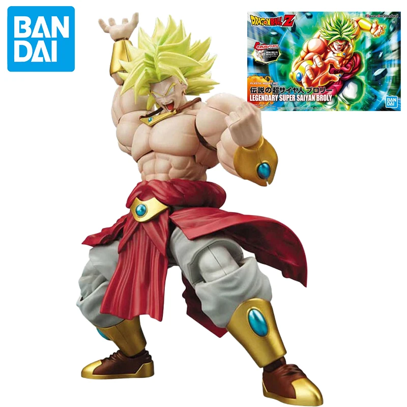 Boneco montado de dragon ball bandai, figura de ação colecionável do ...