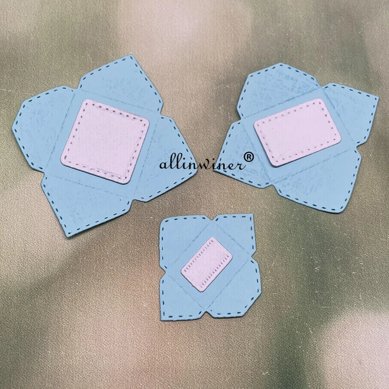 New Envelope Decoration Metal Cutting Dies For Diy Scrapbooking Album ...