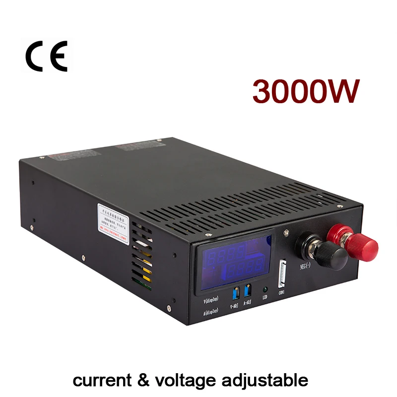 3000W high power switching power supply 12V 24V 36V 48V 60V 80V 110V ...