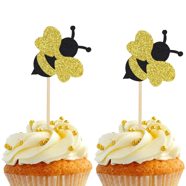 Bumble Bee Baby Shower Cake Toppers