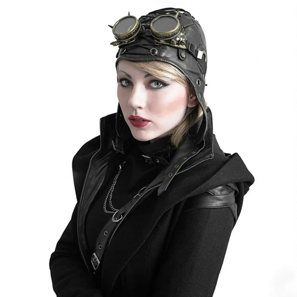 Leather Aviator Helmet