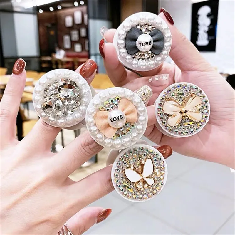 Diamond Ring Holder Phone | Diamond Finger Phone Holder | Phone Finger ...