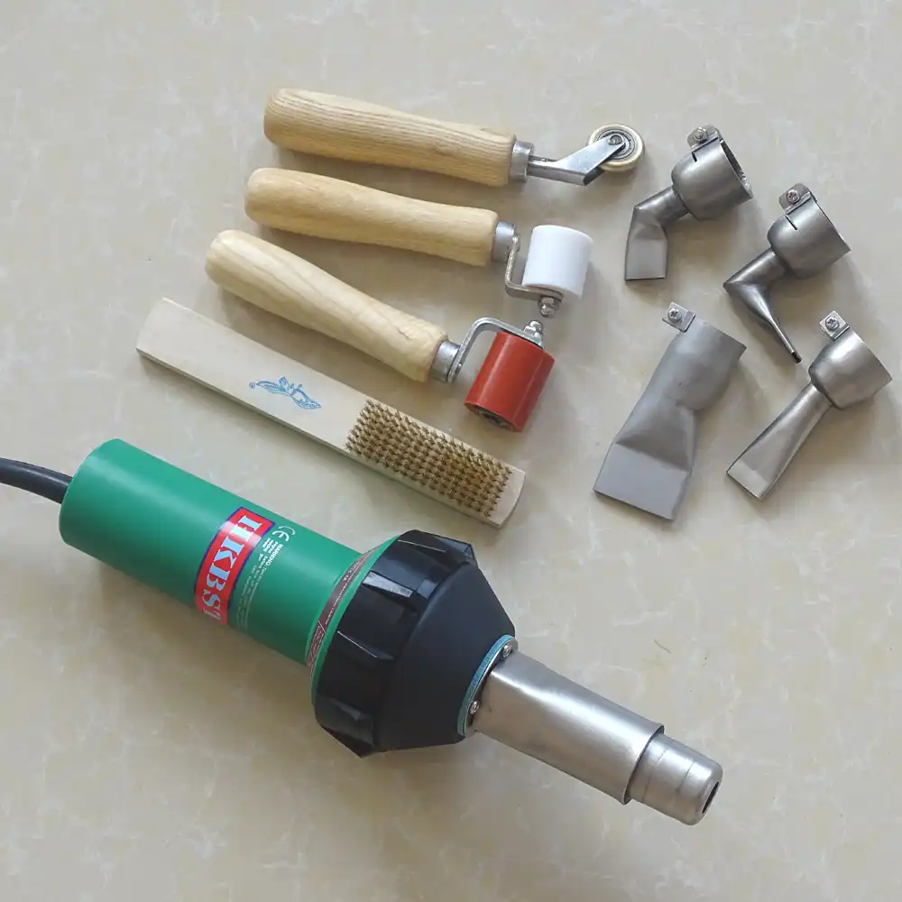 HKBST 220V or 110V hot air welder plastic welding heat gun for PP/PVC ...