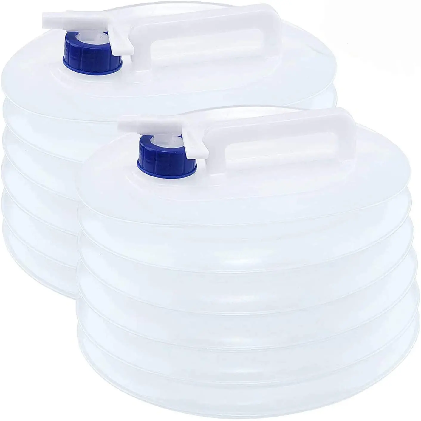 Foldable Water Canister with Tap, Folding Canister, Food Safe Container ...