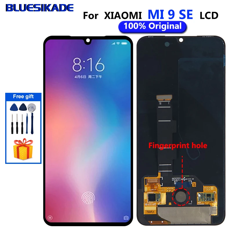 Pantalla LCD AMOLED de 5,97 pulgadas para Xiaomi MI 9 SE, digitalizador ...
