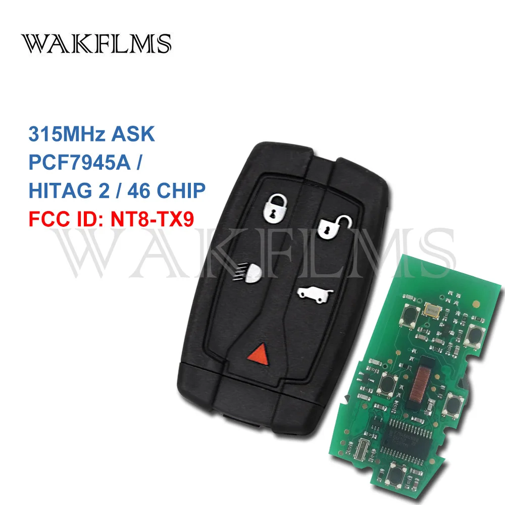 5-Button-Smart-Remote-Key-433MHz-315MHz-Fob-for-LandRover-Freelander ...