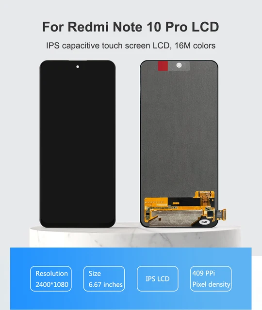 El Xiaomi Redmi Note 10 Pro Pantalla AMOLED Para Redmi Note 10 Pro - 6. ...