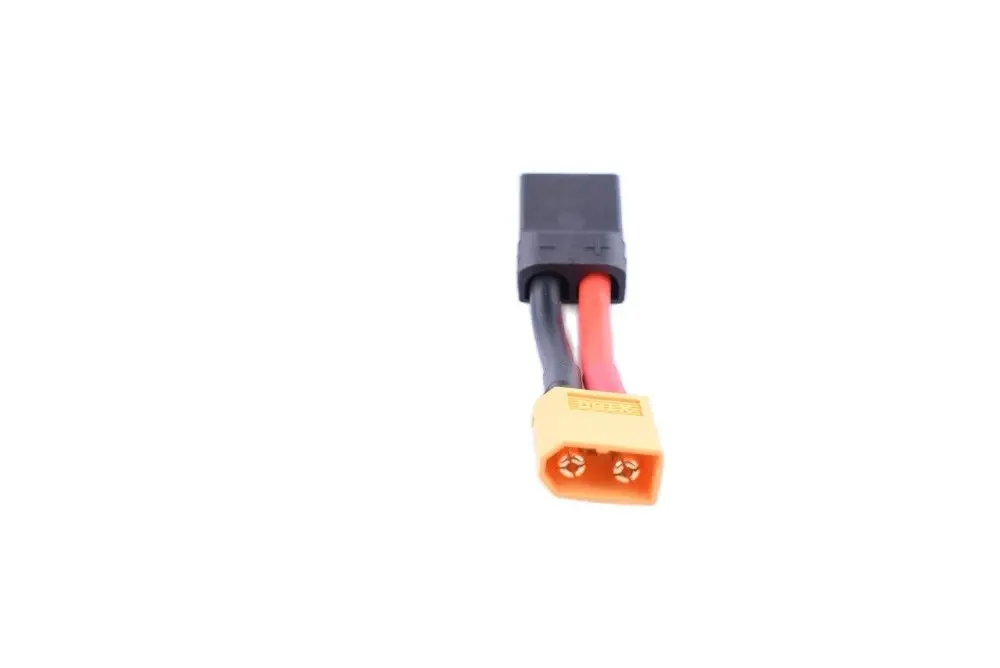 Male Xt60 Connector To Female Trx Traxxas Plug Adapter With 12awg Silicone Cable Wire (pack Of 2 ...