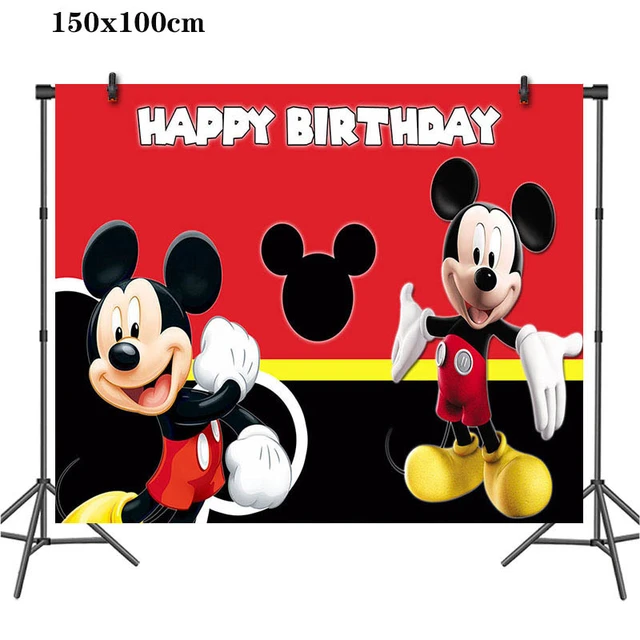 Mickey Birthday Background