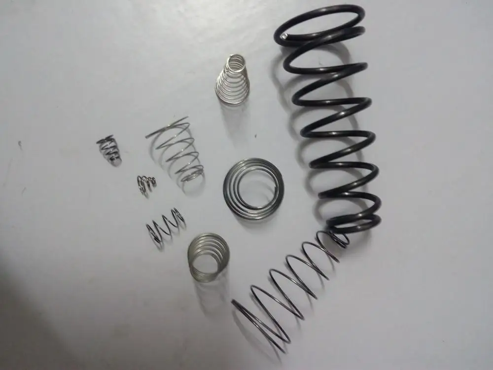 5pcs wire diameter 0.9mmtower shape springs trapezoid conical pagoda ...