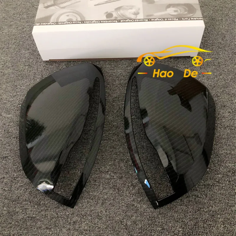 Carbon Fiber Color Door Mirror Cover Rear View Overlay 2015-2020 for ...