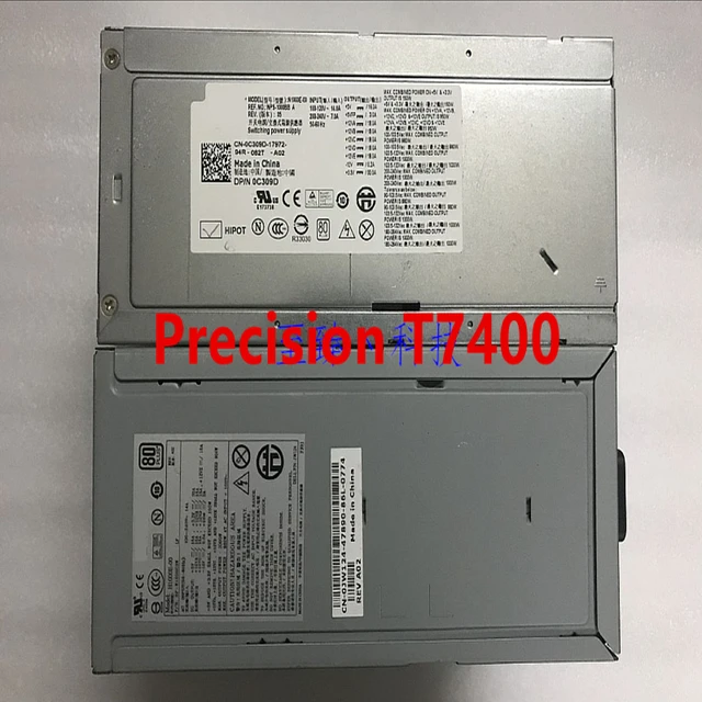 Original PSU For Dell Precision T7400 1000W Switching Power Supply ...