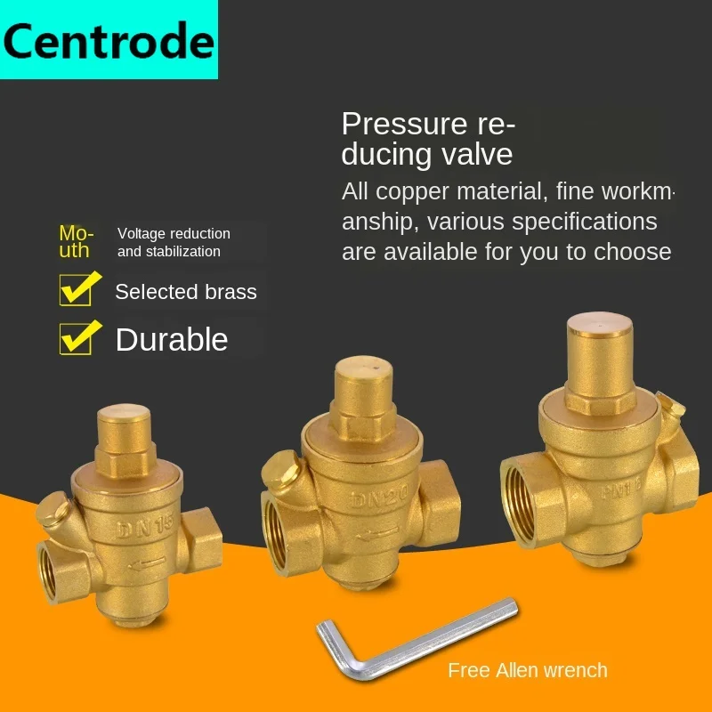Water-Pressure-Reducing-Valve-Water-Pipe-Pressure-Reducing-Valve-1-2IN ...