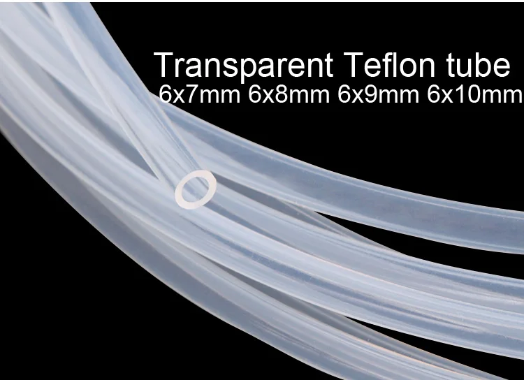 6mm-inner-diameter-6x7mm-6x8mm-6x9mm-6x10mm-Transparent-PTFE-hose-clear ...