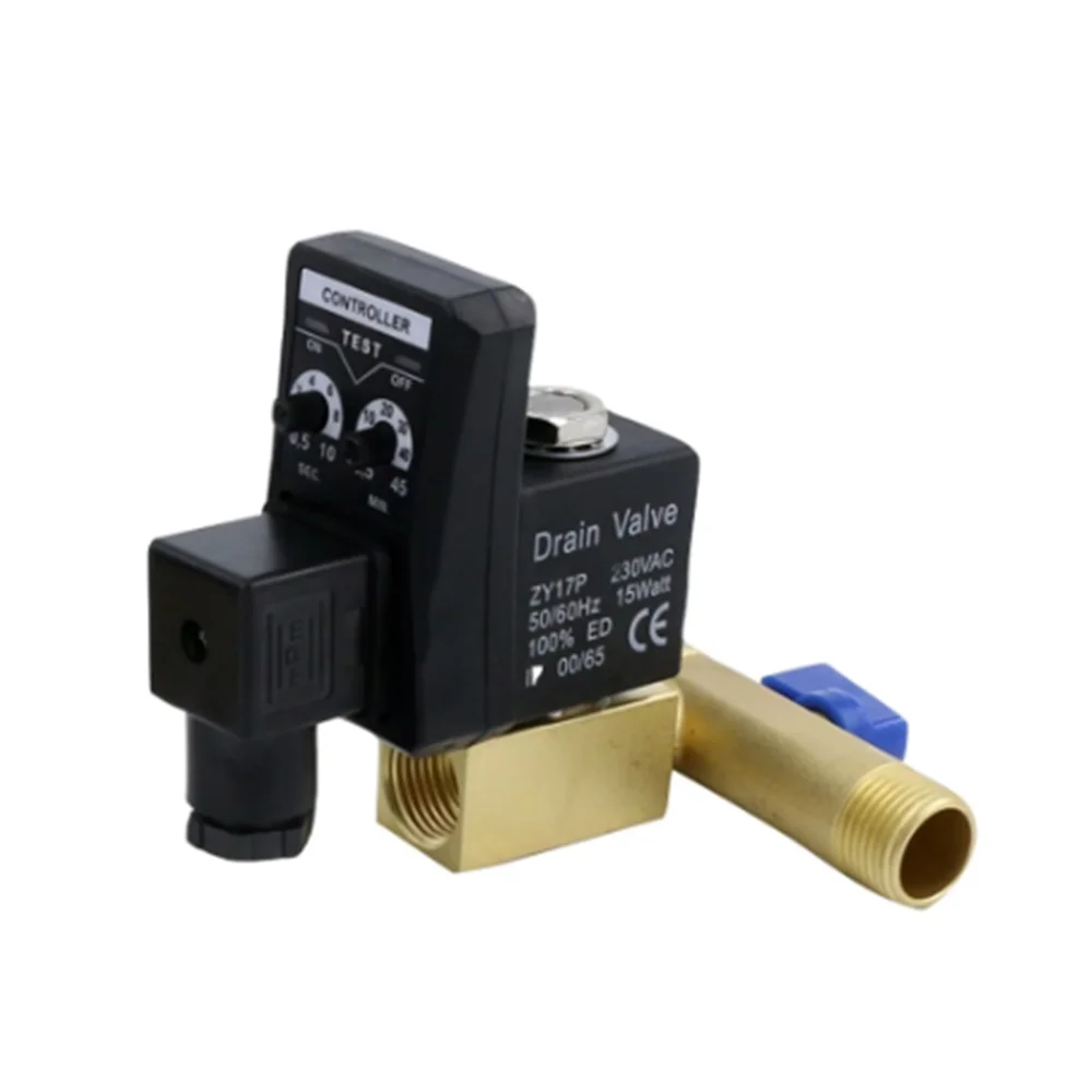 Automatic Condensate Drain Valves | Drain Timer Solenoid Valve - Type ...