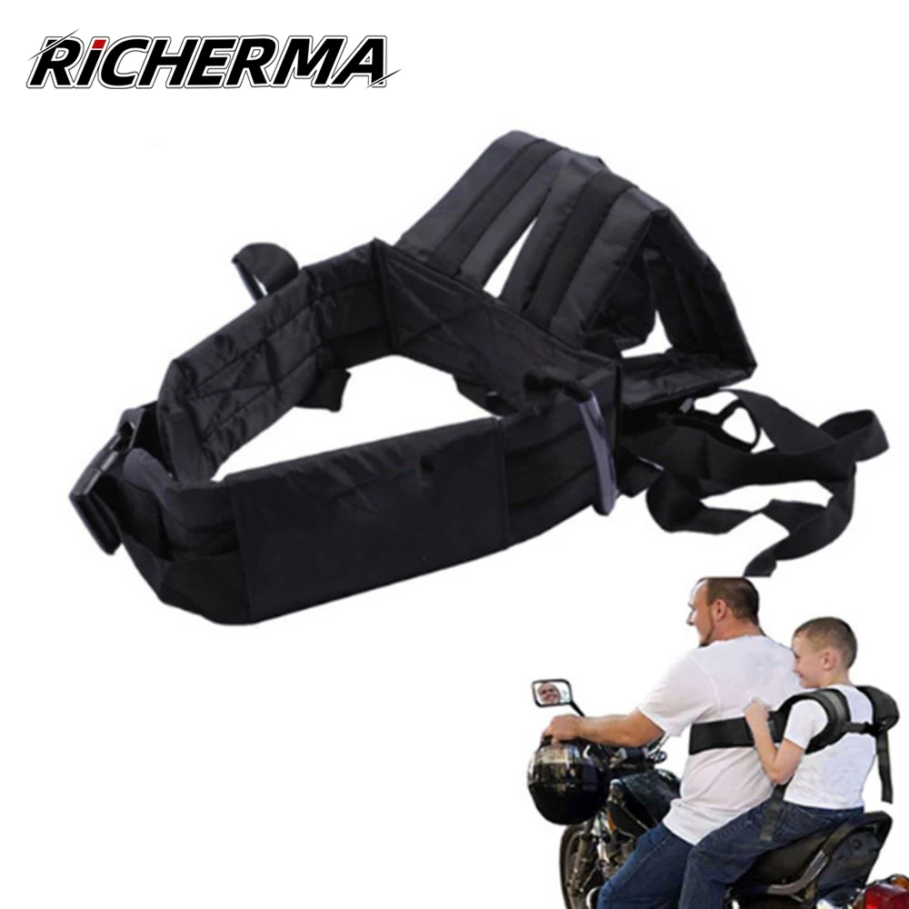 Kids-Motorcycle-Safety-Belt-With-Handles-Adjustable-Children-Seat-Belt ...