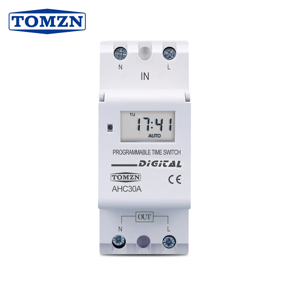 New-type-Din-Rail-2-wire-Weekly-7-Days-Programmable-Digital-TIME-SWITCH ...