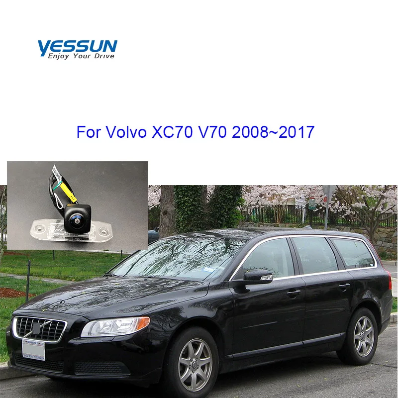 car-fisheye-reverse-camera-For-Volvo-C70-V70-XC-70-XC70-V50-2008-2017 ...