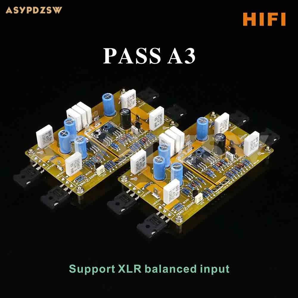 HIFI PASS A3 Single ended Class A power amplifier 30W+30W Support XLR ...