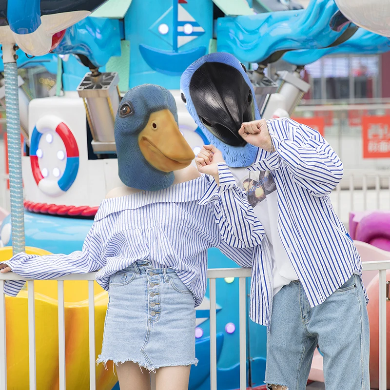 Halloween Parrot Head Cosplay Mask - AllCosplay.com