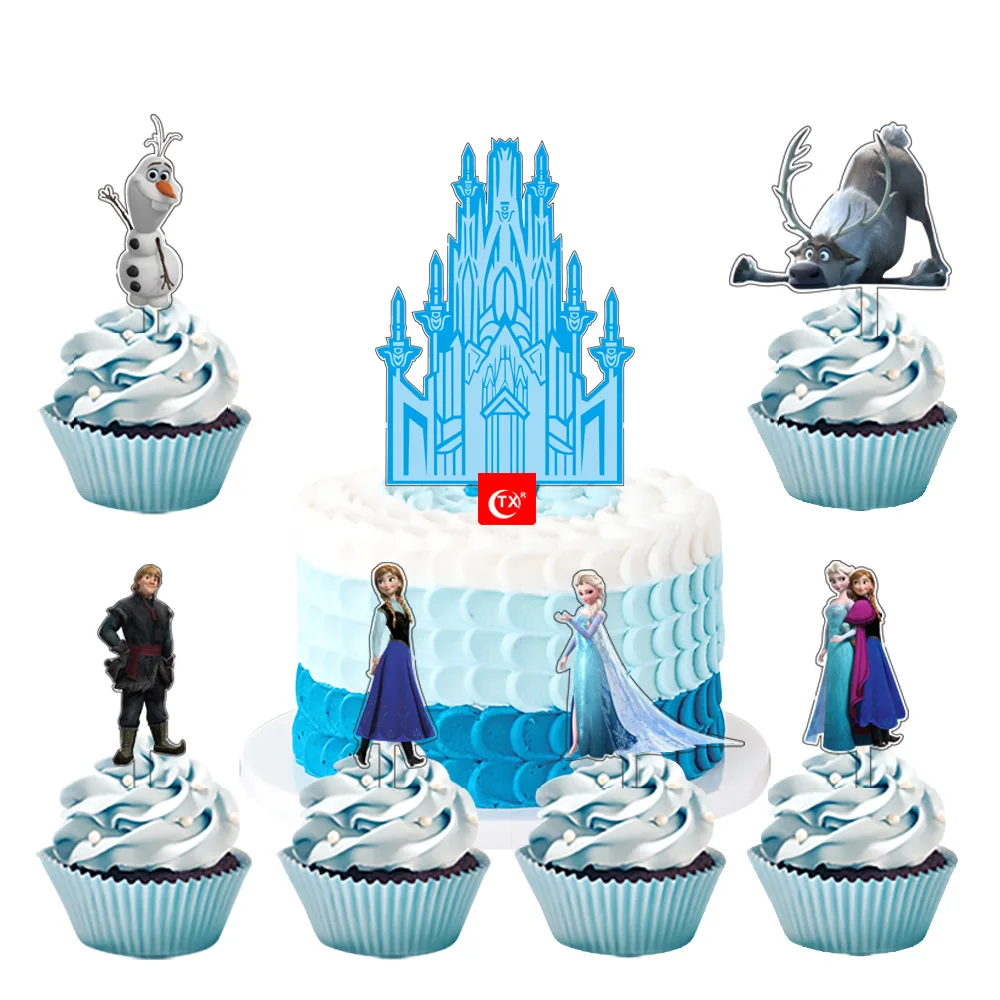 Frozen Party Ideas Cupcake