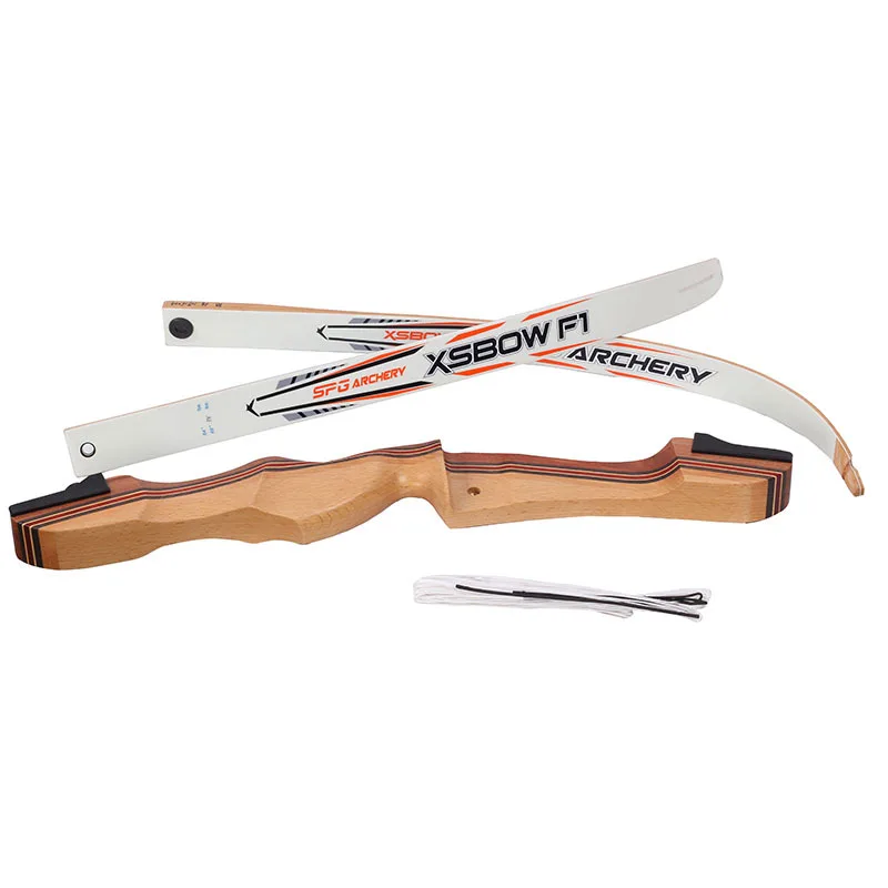 20-38 lbs Archery Recurve Bow Wooden Bow And Arrow Outdoor Shooting ...