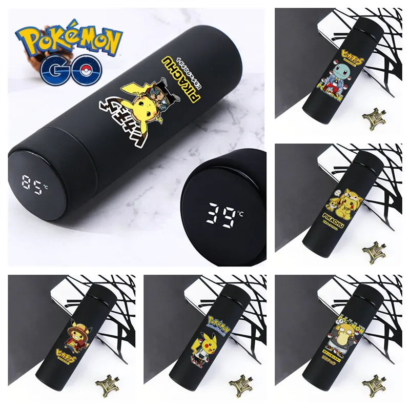 Termo inteligente de acero inoxidable de Pokémon, taza de vacío ...