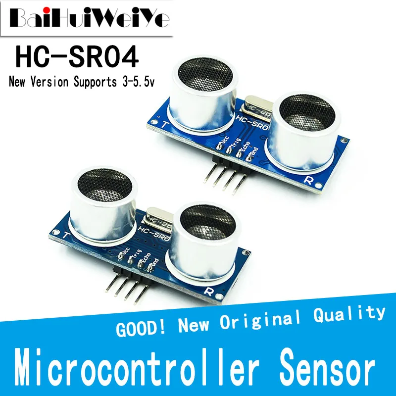 HC-SR04-HCSR04-Ultrasonic-Sensor-Para-O-Mundo-Ultrasonic-Wave-Detector ...