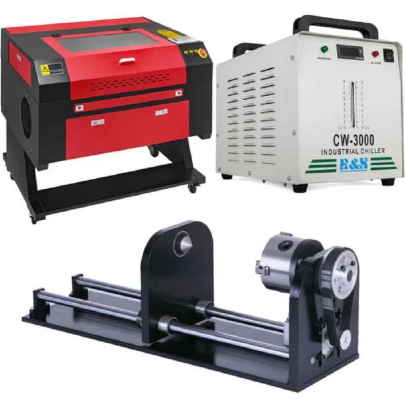 Ruida 6442 80W CO2 Laser Engraver Laser Machine Engraving Cutter With ...