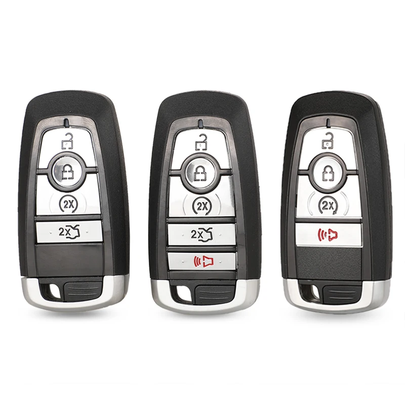 jingyuqin Car Key Case For Ford Ranger Fusion Mustang Raptor Explorer F ...