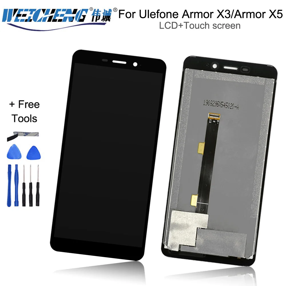 5-5-For-Original-Ulefone-Armor-X5-X3-LCD-Display-Touch-Screen-Digitizer ...