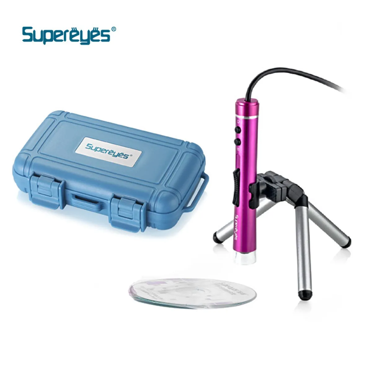 Supereyes-B010-2MP-1080P-WIFI-1-500X-USB-Microscope-Magnifier-Endoscope ...