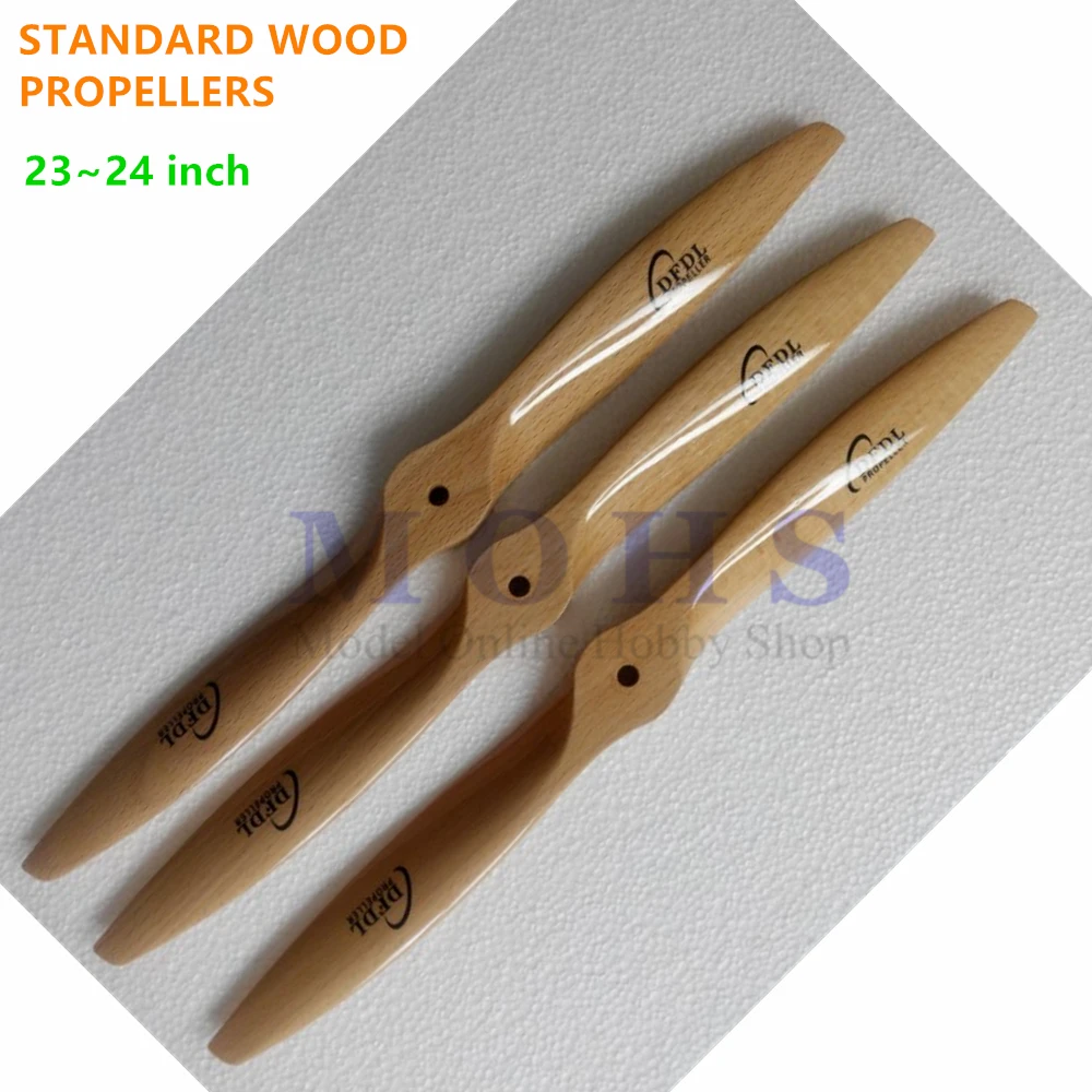 High Quality Wood Props Gas Wood Propellers 23 24 Inch Beech Wooden ...