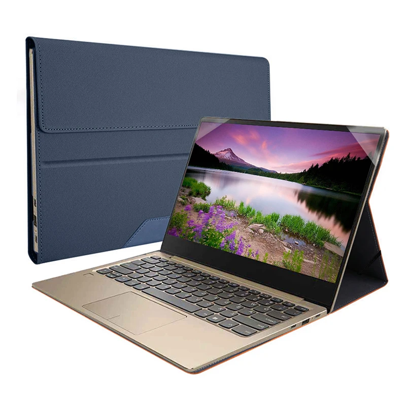 스탠드 케이스 Dell Latitude 14 7400 9410 14 인치 PU 가죽 보호 노트북 커버 ASUS ZenBook ...