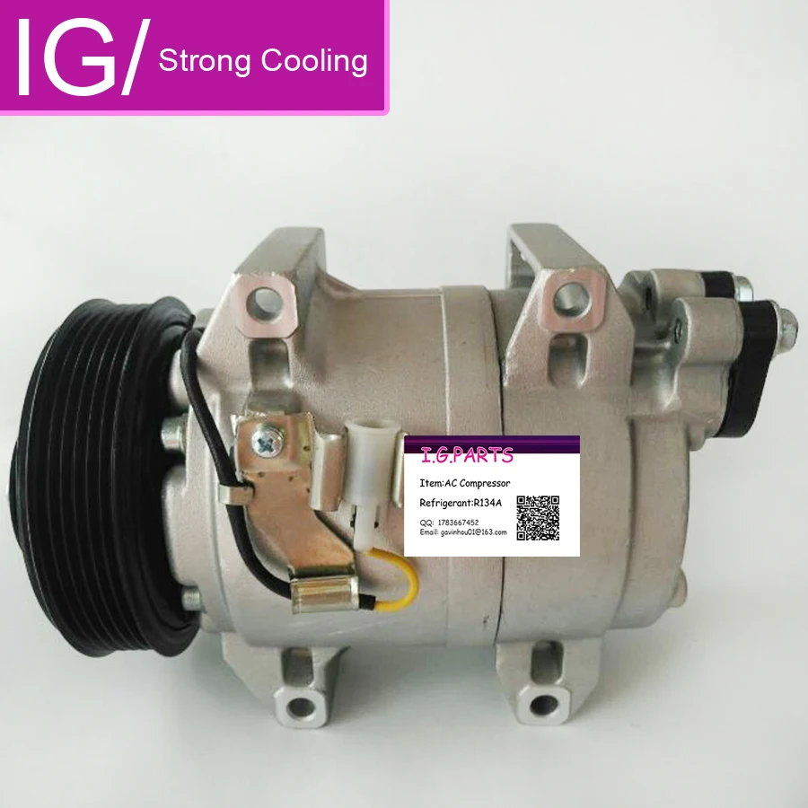 For Volvo S60 2.5t 2.5l T5 2.5l L5 Gas Car Air Conditioning Compressor ...