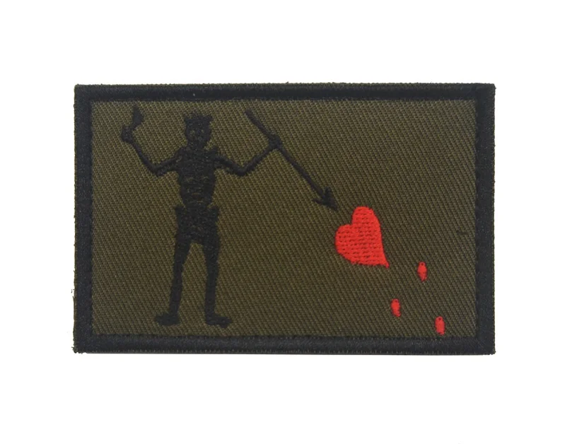 Buy US NAVY SEAL TEAM FLAG HOOK BACKING PATCH BLACKBEARD PIRATE EDWARD ...