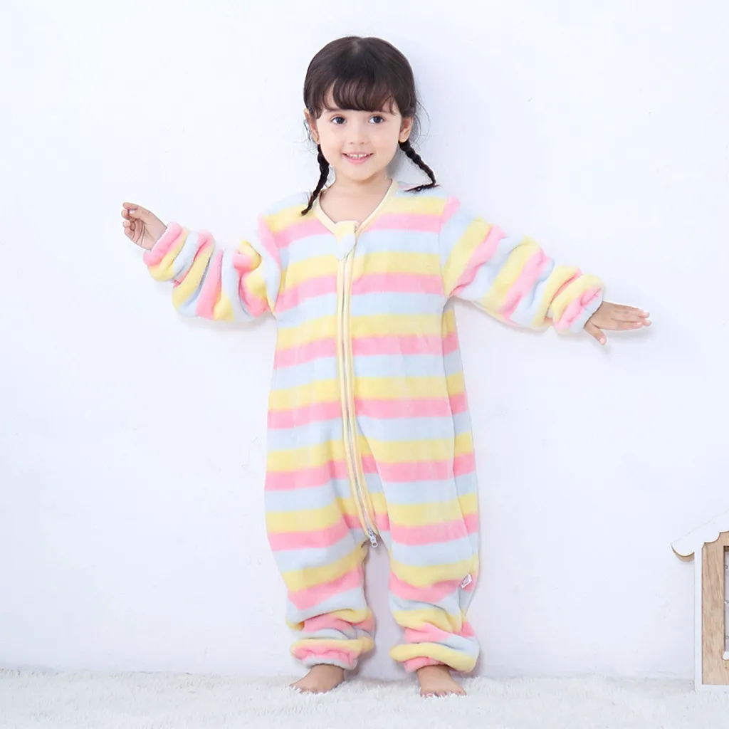 MUQGEW/теплые зимние пижамы; Детский комбинезон для маленьких мальчиков ...