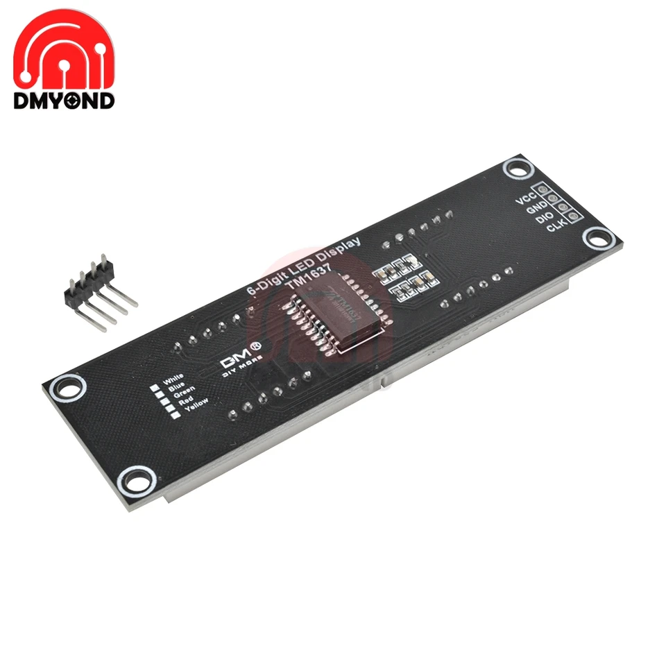 7 Segment Led Display Module 5-Pack Blue 7-Segment LED Displays - 2 ...