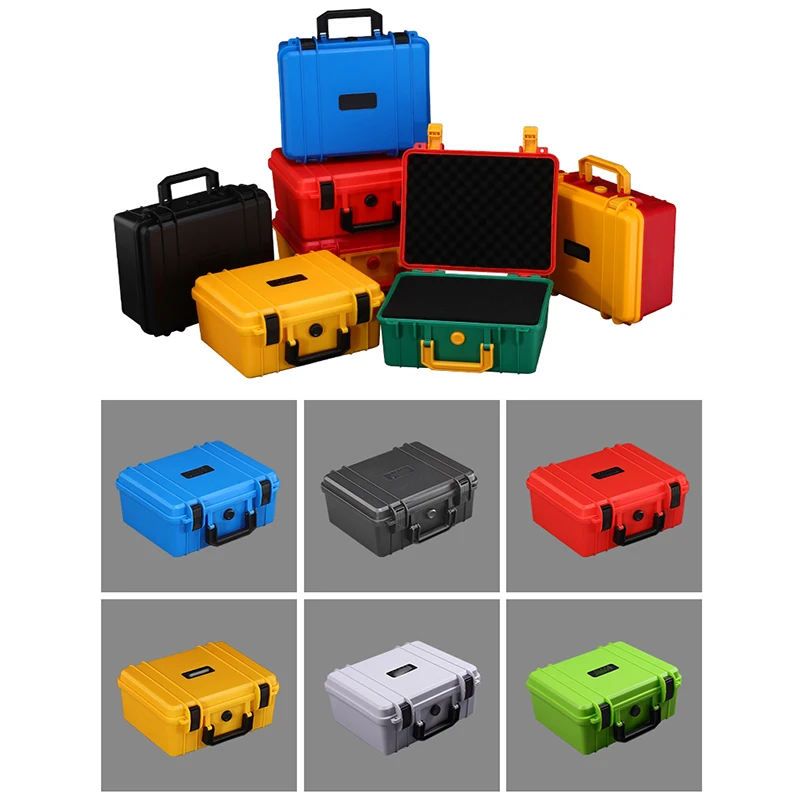 ToolBox Plastic Safety Camera Equipment Instrument Case Hand Carry Tool ...