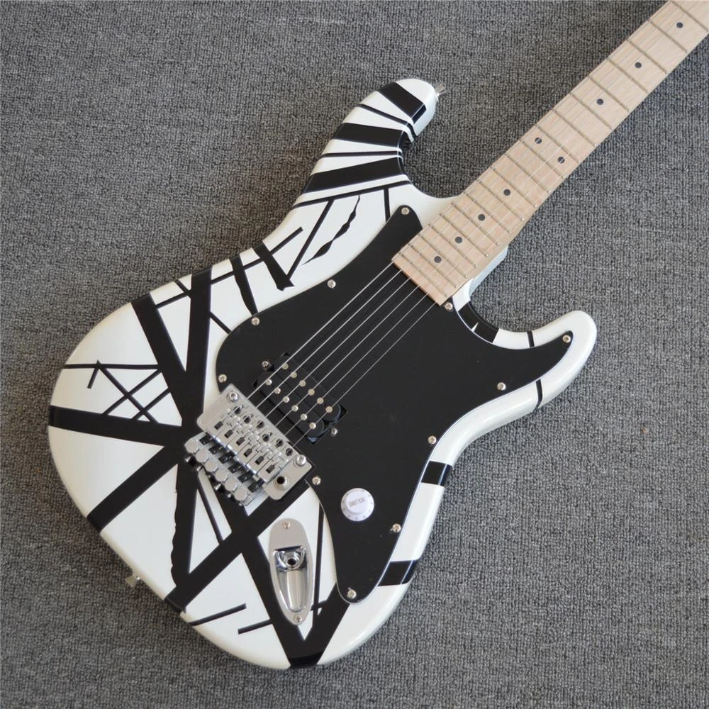 Evh White Frankenstrat | canoeracing.org.uk