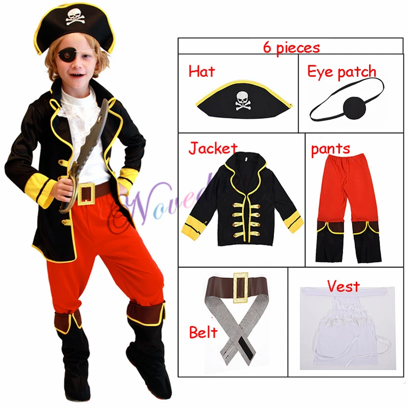 Fantas-a-Infantil-disfraz-de-Halloween-para-ni-os-disfraz-de-pirata ...